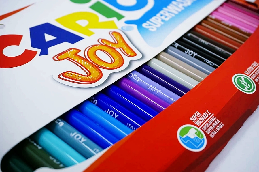 CARIOCA® 5XL - Joy Superlavabile 36 / set - - Libraria Aramis