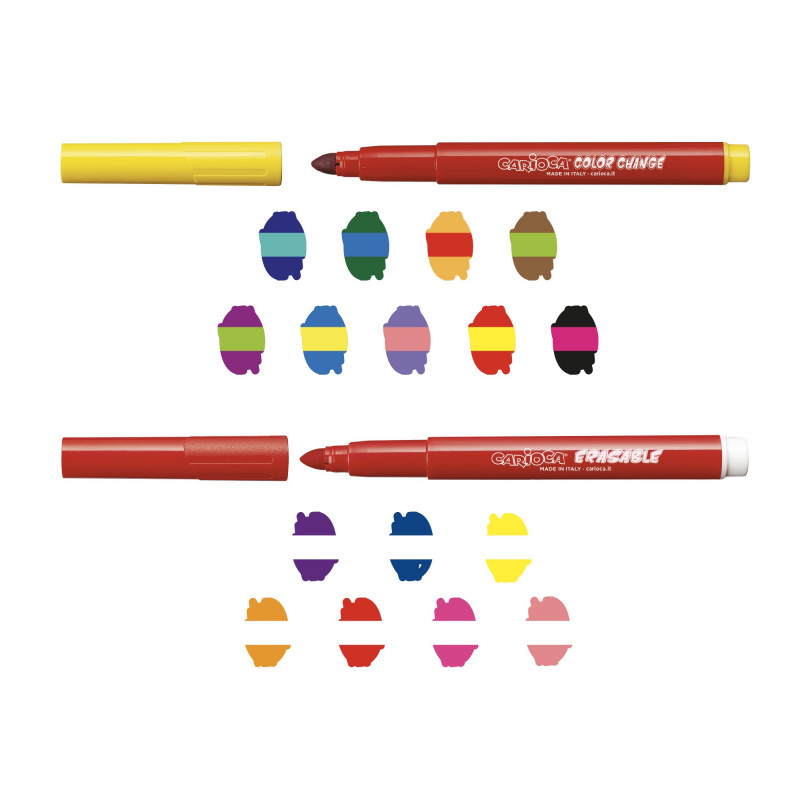 CARIOCA® Magic Markers 20/set (18 culori) - - Libraria Aramis